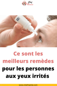 Ce sont les meilleurs remèdes pour les personnes aux yeux irrités et ...